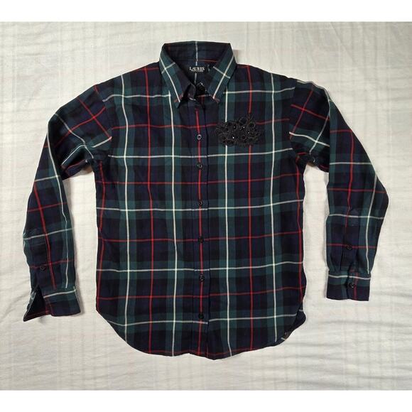 Lauren Ralph Lauren | Tops | Lauren Ralph Lauren Womens Lrl Logo Patch ...